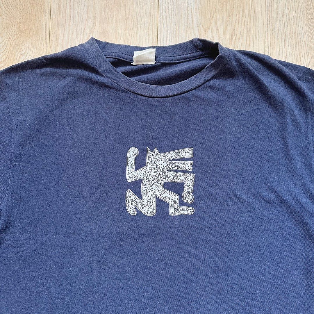 Vintage Supreme Keith Haring Tee 1998, Men's Fashion, Tops & Sets ...