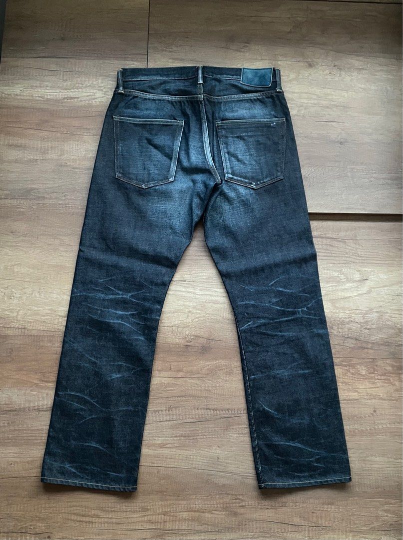 Visvim Social Sculpture 01 Slim Non-Washed, Men's Fashion, Bottoms, Jeans on Carousell