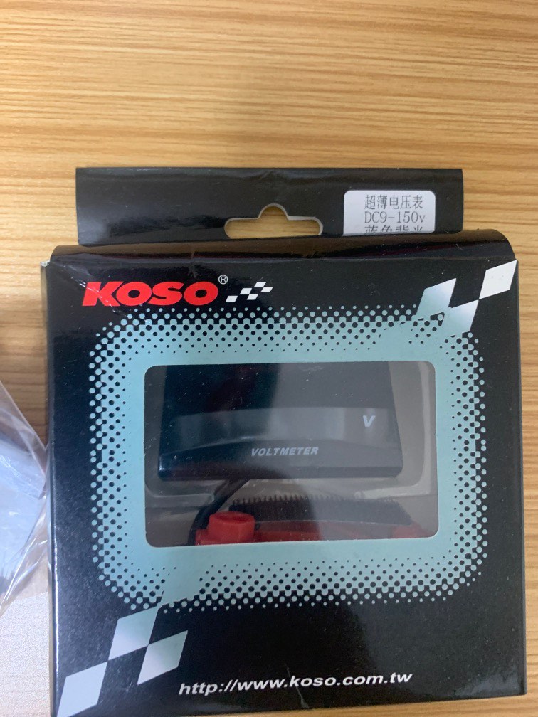 Voltmeter koso, Motorcycles, Motorcycle Accessories on Carousell