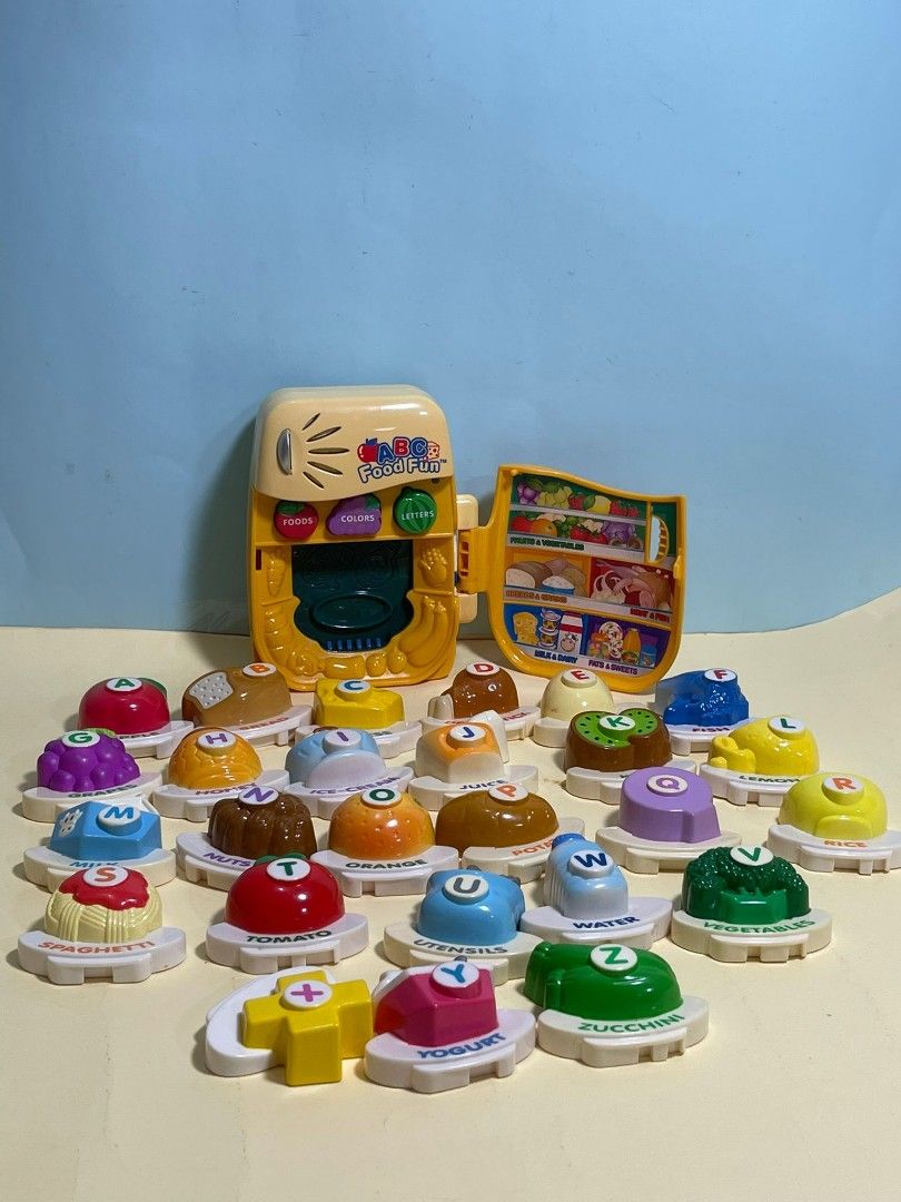 VTech Fridge Alphabets Toy -complete set, Babies & Kids, Infant ...