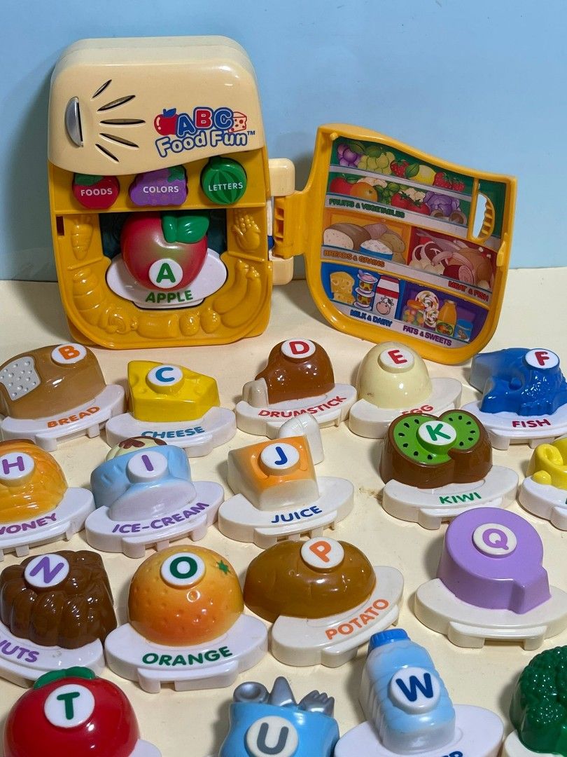 VTech Fridge Alphabets Toy -complete set, Babies & Kids, Infant ...