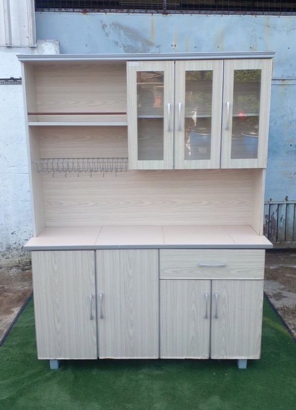 W28B Almari Dapur 5 ft Portable Kitchen Cabinet, Furniture & Home ...