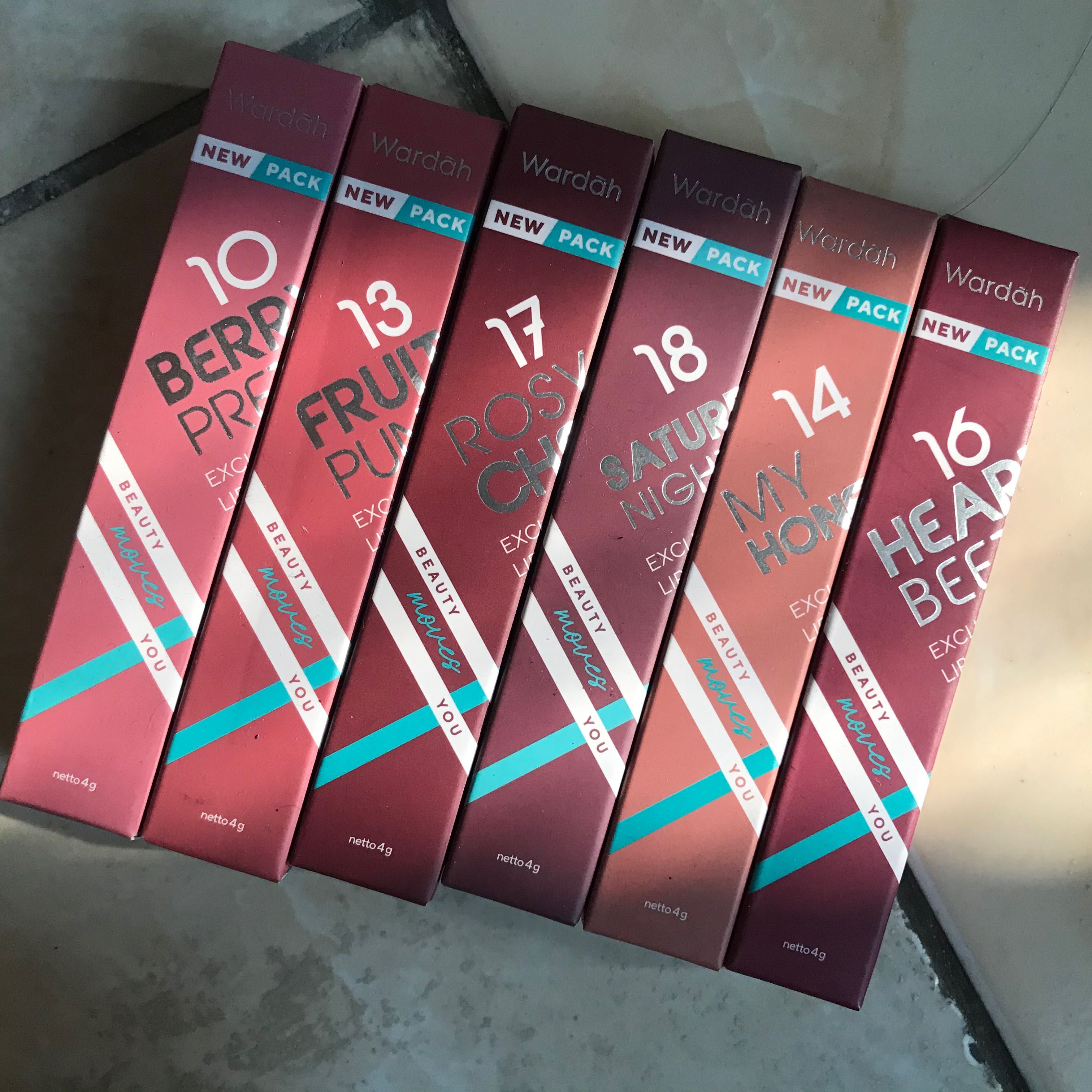 Wardah Matte lip cream, Kesehatan & Kecantikan, Rias Wajah di Carousell