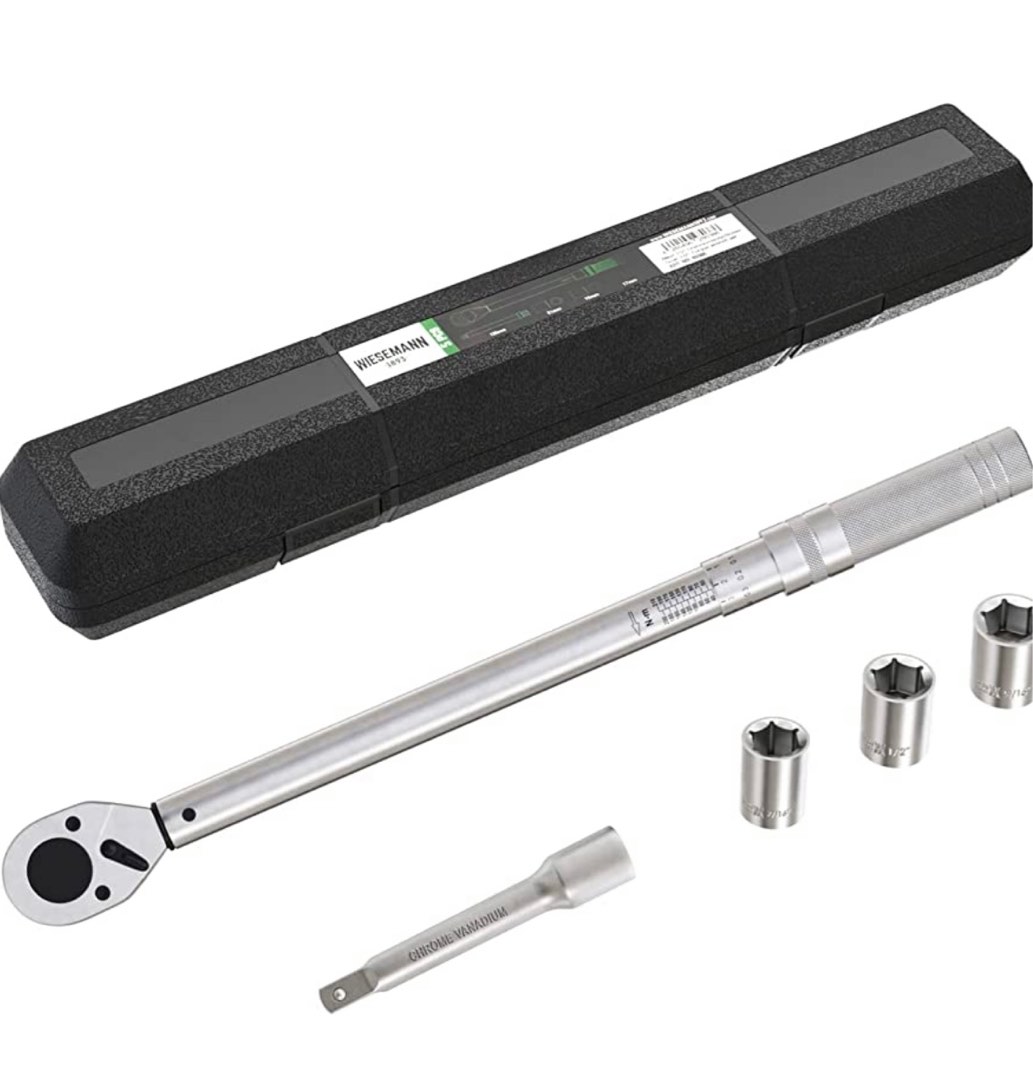 WIESEMANN 1893 Torque Wrench Set, Furniture & Home Living, Home ...
