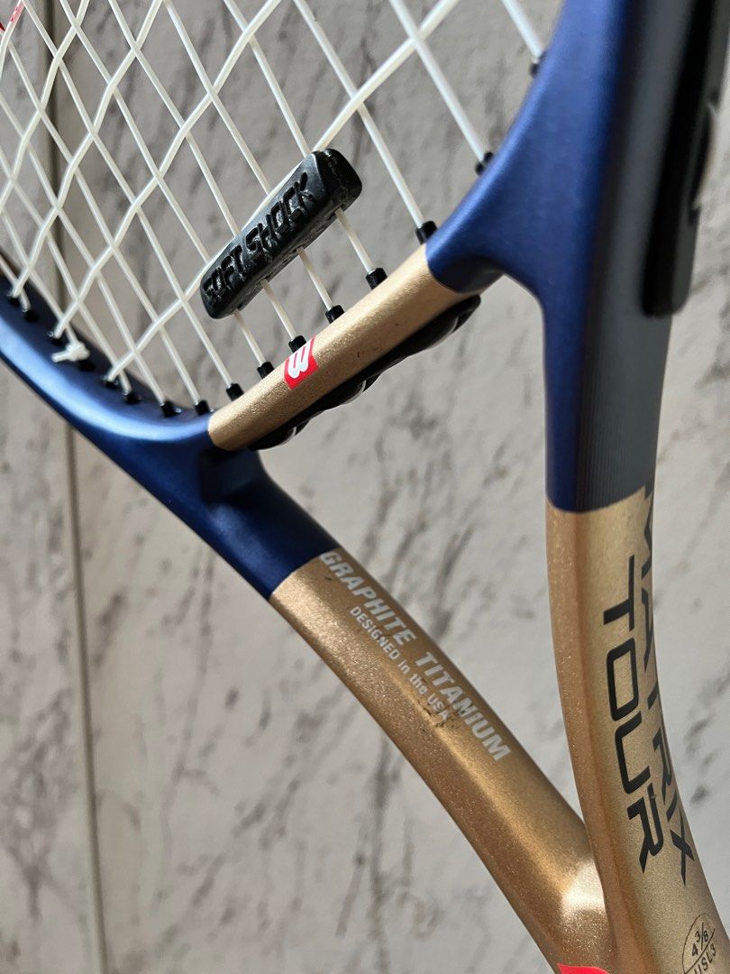 Wilson Tennis Racket - Matrix Tour, Sports Equipment, Sports & Games ...