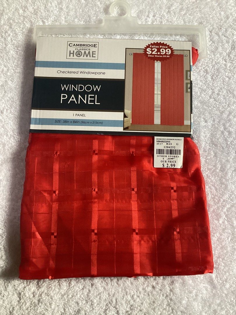 Window Panel, Furniture & Home Living, Home Decor, Curtains & Blinds on ...