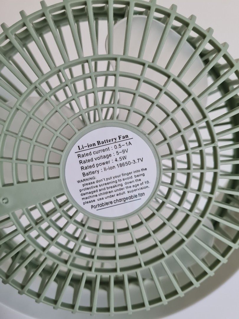Wireless Portable Fan, Furniture & Home Living, Lighting & Fans, Fans ...