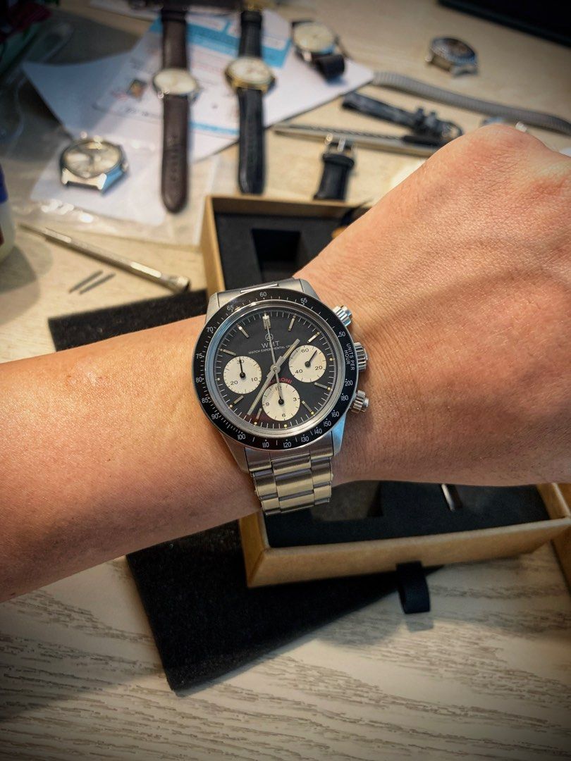 WMT Daytona Caproni 6263 Seiko NE88 movement, 名牌, 手錶 - Carousell