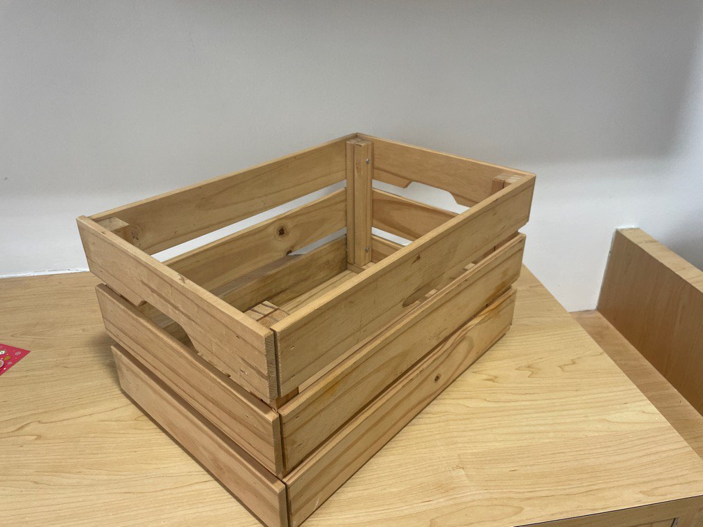 Wooden container, Furniture & Home Living, Furniture, Other Home ...