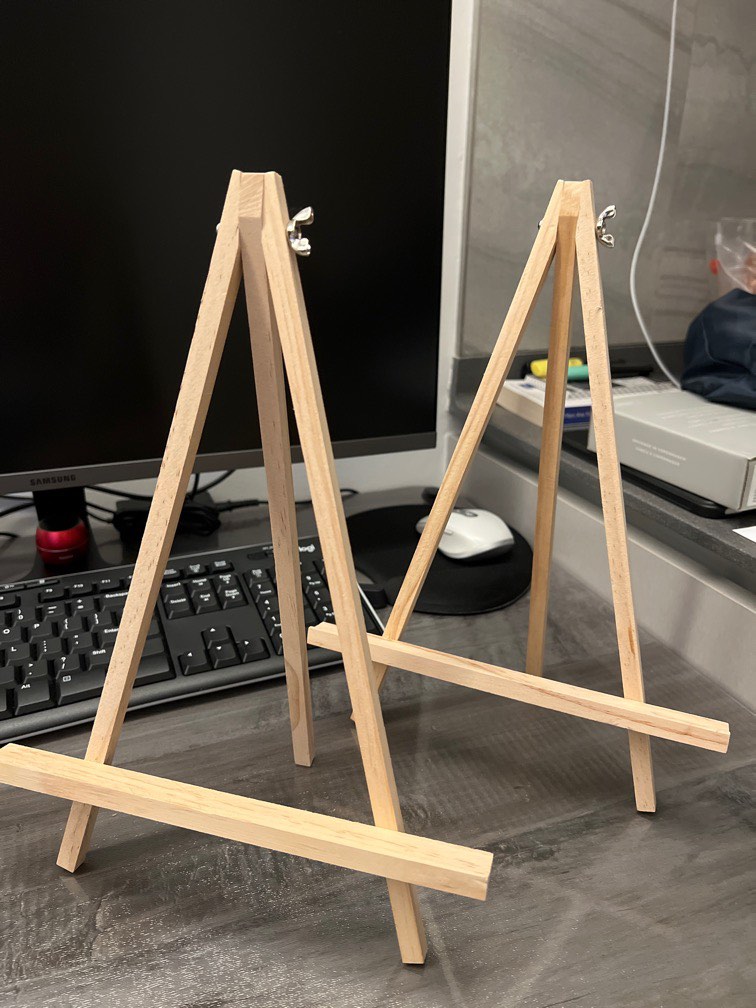 Wooden Tripod Stand, Furniture & Home Living, Home Decor, Frames ...