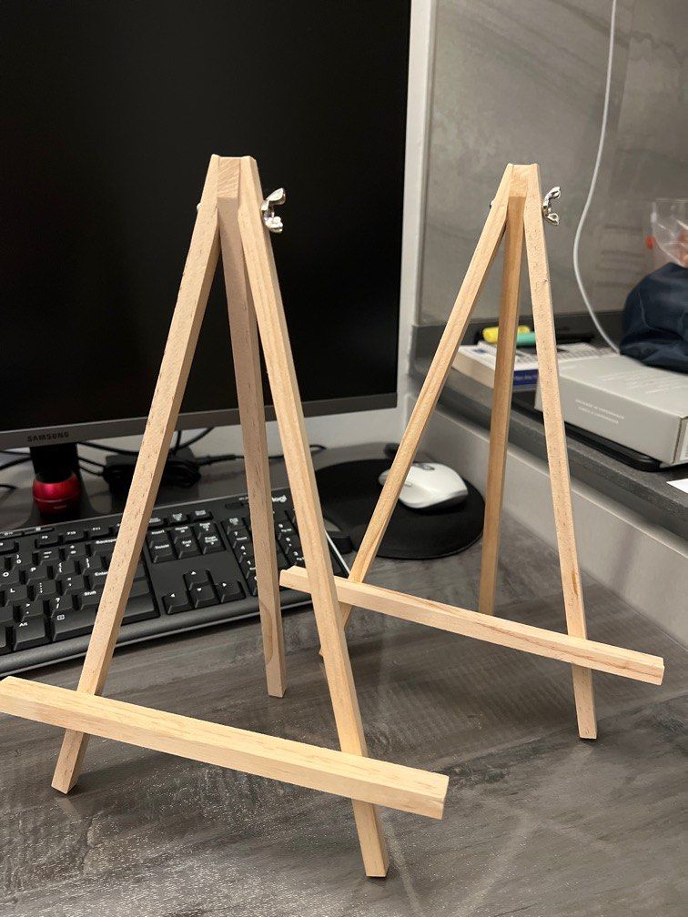 Wooden Tripod Stand, Furniture & Home Living, Home Decor, Frames ...