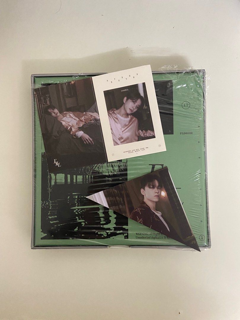 wtt/If seventeen svt fml fallen misfit lost ver joshua sticker and ...