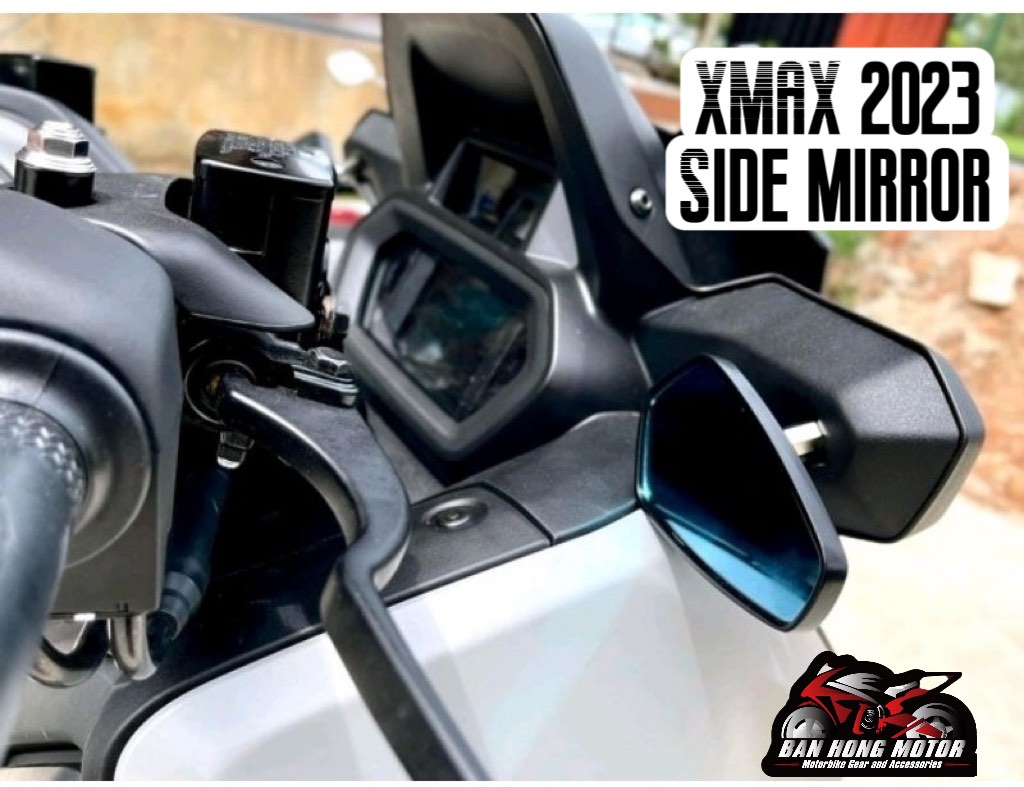 XMAX 2023 Side Mirror XMAX V1 V2, Motorcycles, Motorcycle Accessories ...