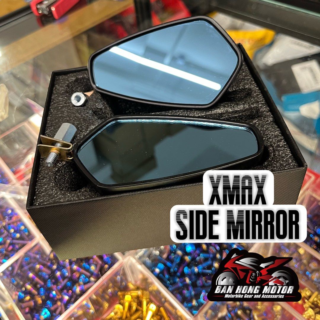 XMAX 2023 Side Mirror XMAX V1 V2, Motorcycles, Motorcycle Accessories ...