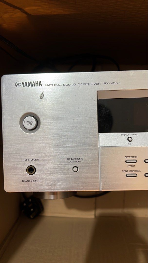 Yamaha amp RX-357 連5.1 喇叭, 音響器材, Soundbar、揚聲器、藍牙喇叭、耳擴 - Carousell