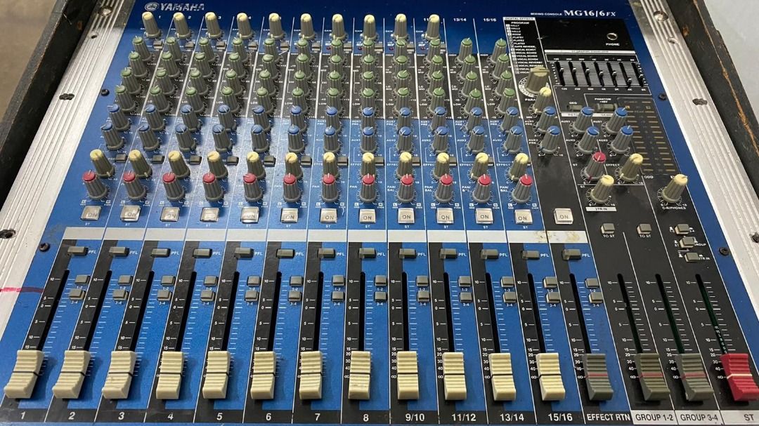 YAMAHA MG16/6FX Mixing Console, Audio, Other Audio Equipment on Carousell