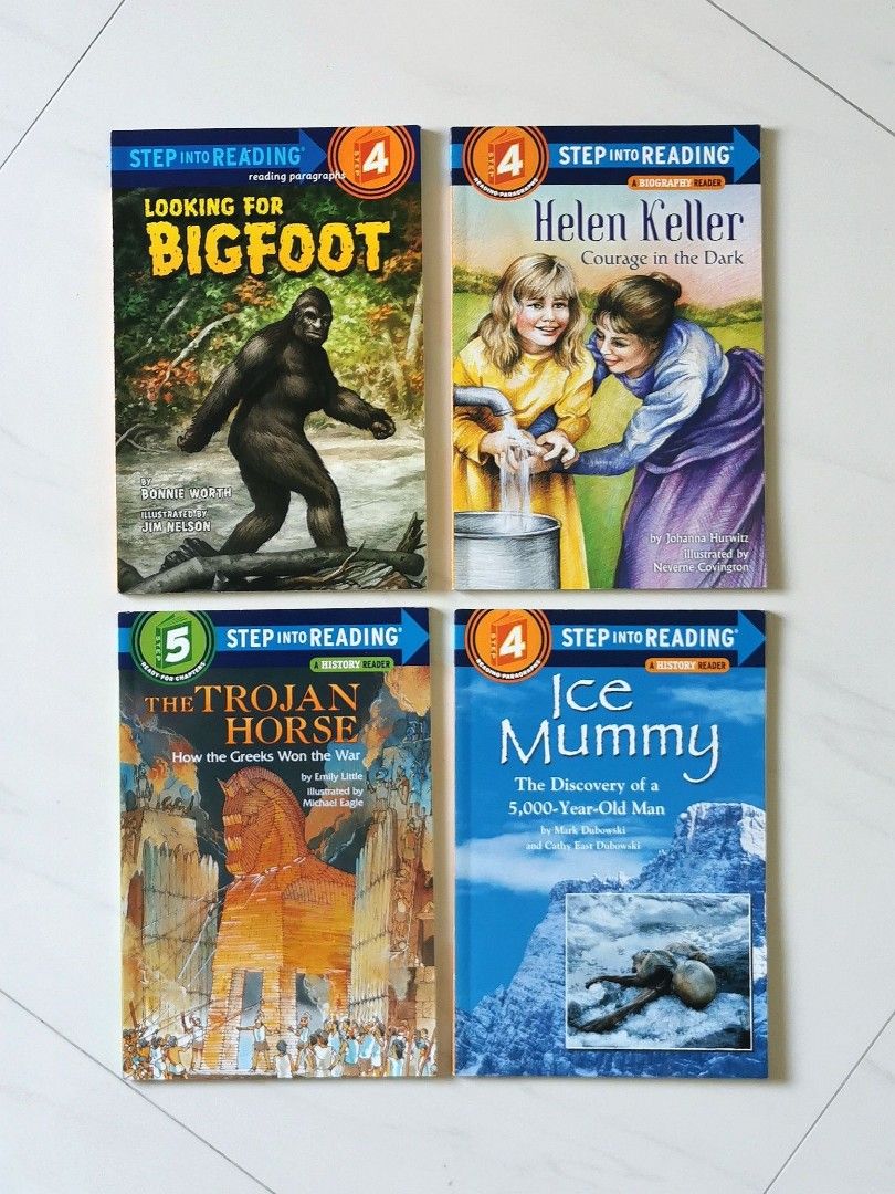 Young Early Readers educational books on History and Biography, Ice ...