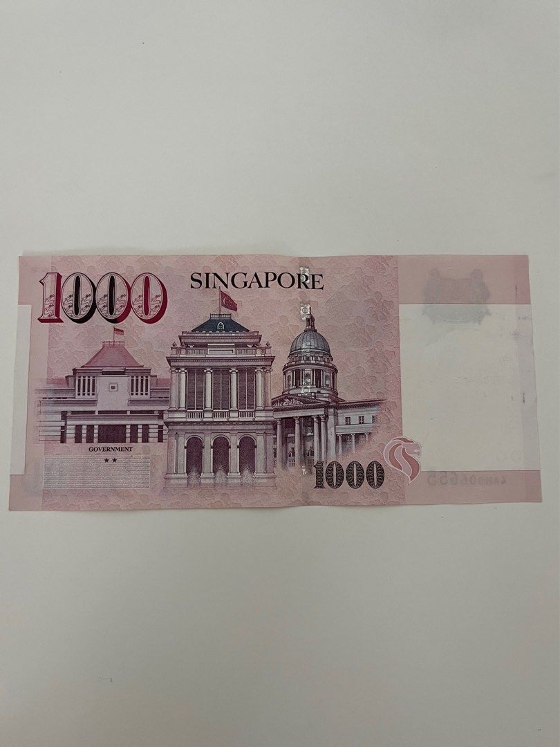 006655 $1000 note, Hobbies & Toys, Memorabilia & Collectibles, Currency ...