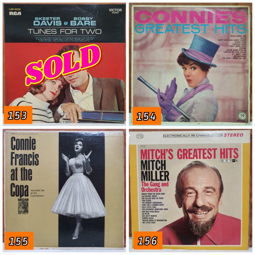$10 Eng #05 Connie Francis Skeeter Davis Mitch Arabian Moog Chipmunk ...