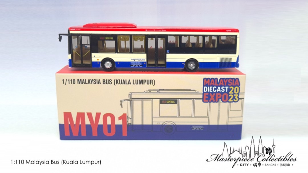 1/110 Rapid KL Malaysia Scania K270UB Bus, Hobbies & Toys, Toys & Games ...