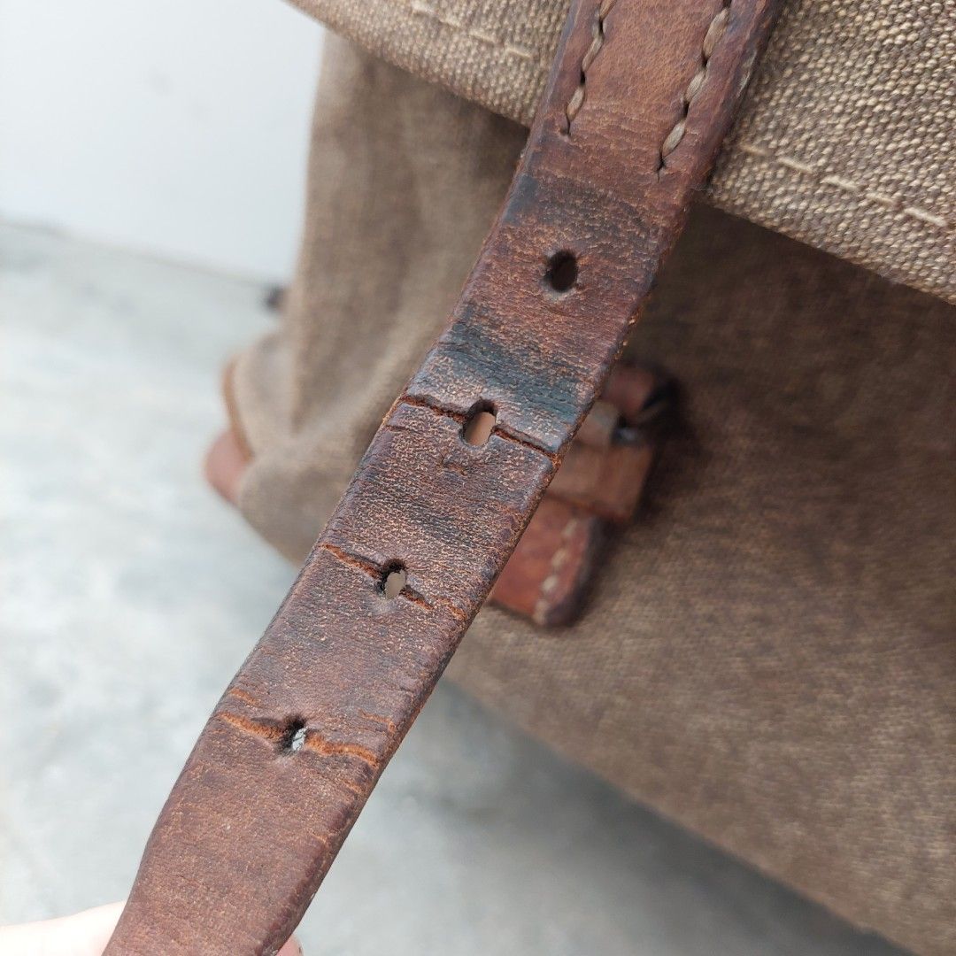 1953 Vintage Swiss Army "Salt and Pepper" Rucksack, Men's Fashion, Bags ...