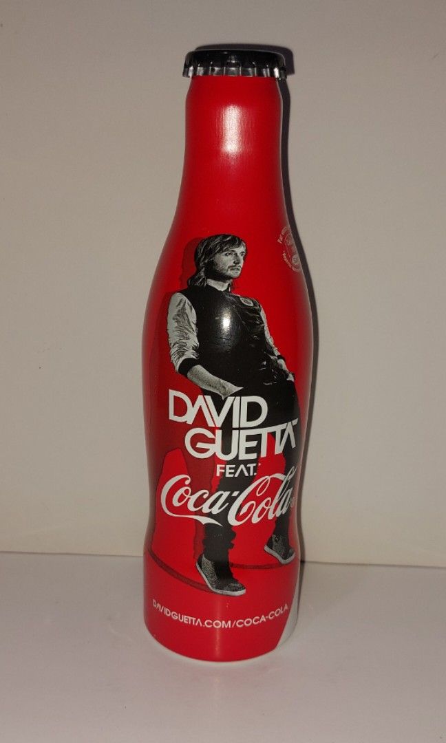 2012 Coca Cola Coke France David Guetta Collectible Aluminum Special ...