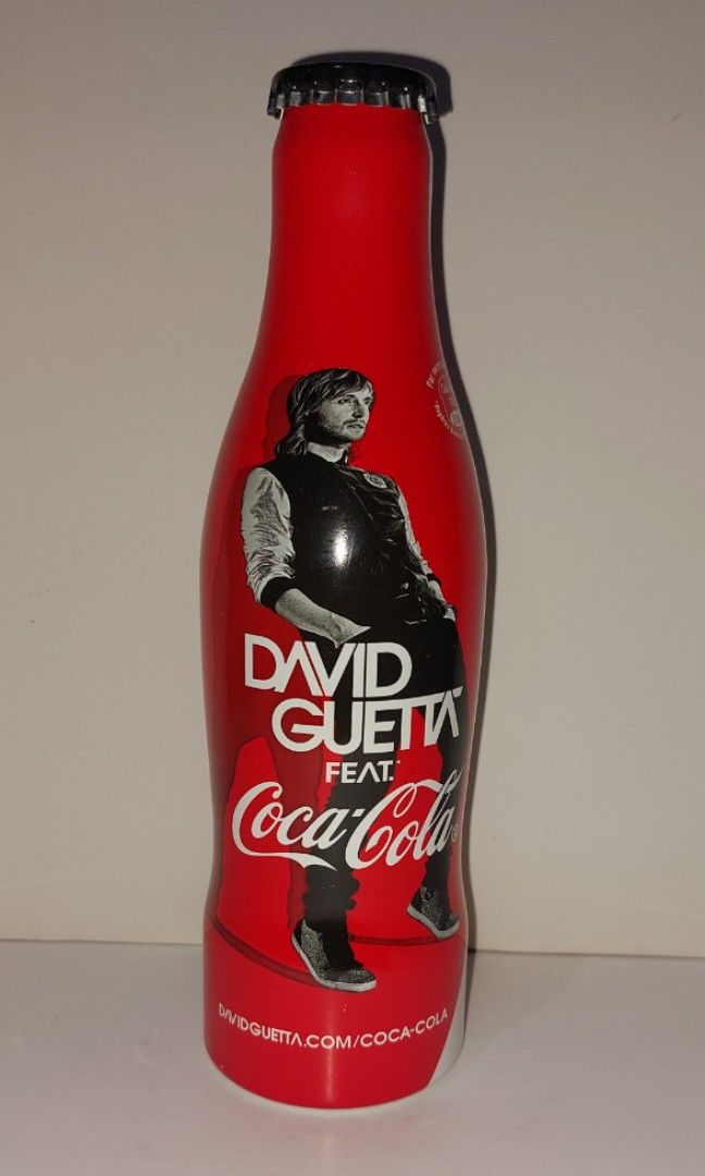 2012 Coca Cola Coke France David Guetta Collectible Aluminum Special ...