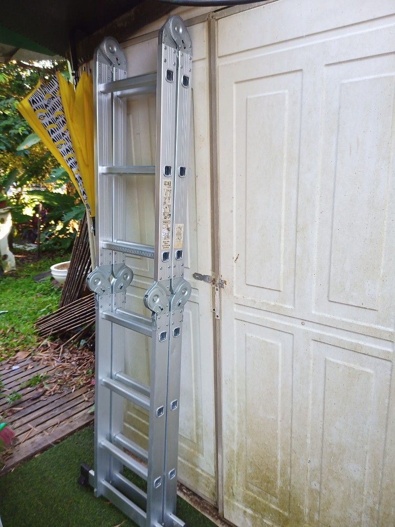 3.8m long All Purpose Ladder, Furniture & Home Living, Home Improvement ...