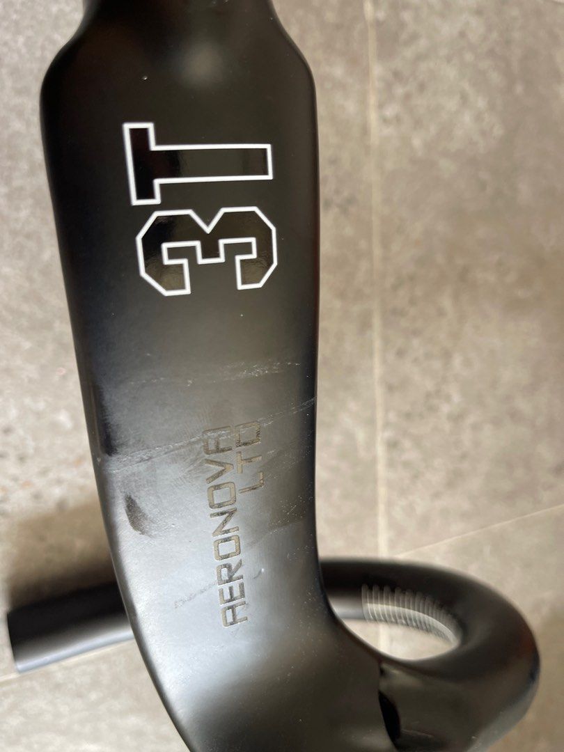 Carbon 3T aero drop bar, road bike, Sports Equipment, Bicycles & Parts ...