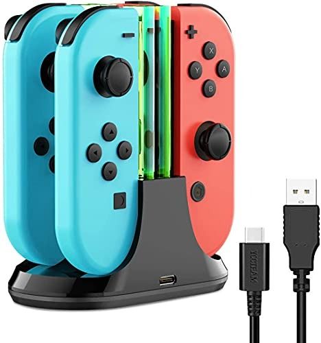 4 in 1 controller Charger station for Switch, Controller Charging dock ...