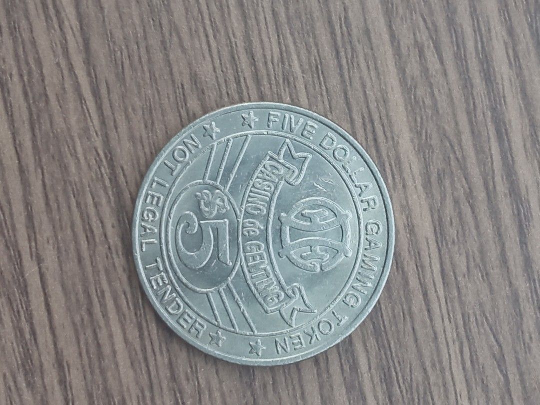 5 Ringgit Genting gaming token, Hobbies & Toys, Collectibles ...