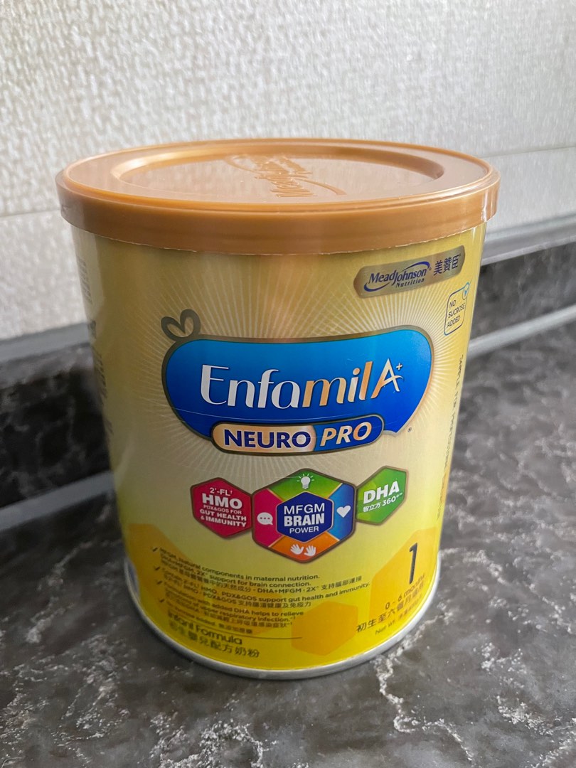 美贊臣 Enfamil A+ 1 號 Neuro Pro 400g, 兒童＆孕婦用品, 護理及餵哺, 護理及餵哺 - 母乳及奶瓶 - Carousell