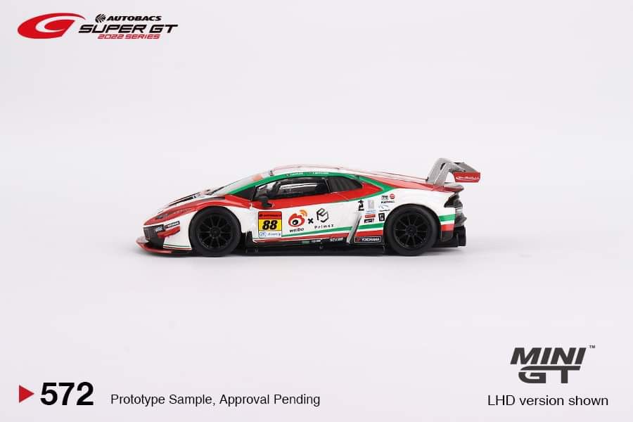 預訂 Pre-Order MINI GT MiniGT 1:64 Super GT Series - Japan Exlcusive Lamborghini Huracán GT3 EVO ...