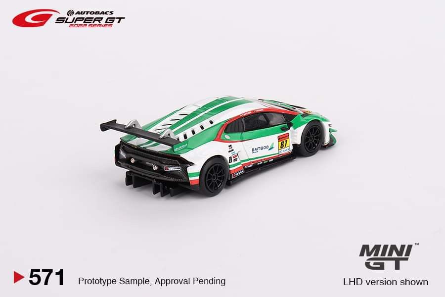 預訂 Pre-Order MINI GT MiniGT 1:64 Super GT Series - Japan Exlcusive Lamborghini Huracán GT3 EVO ...