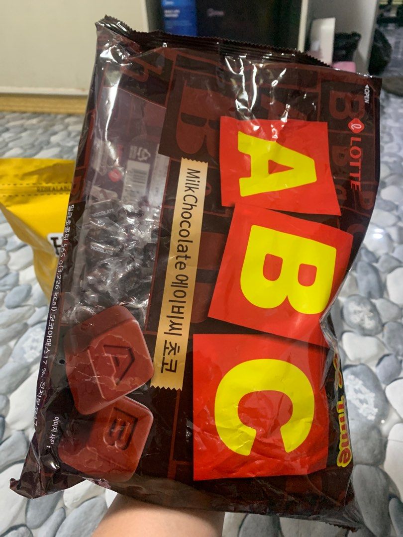 ABC Milk Chocolate, Food & Drinks, Other Food & Drinks on Carousell