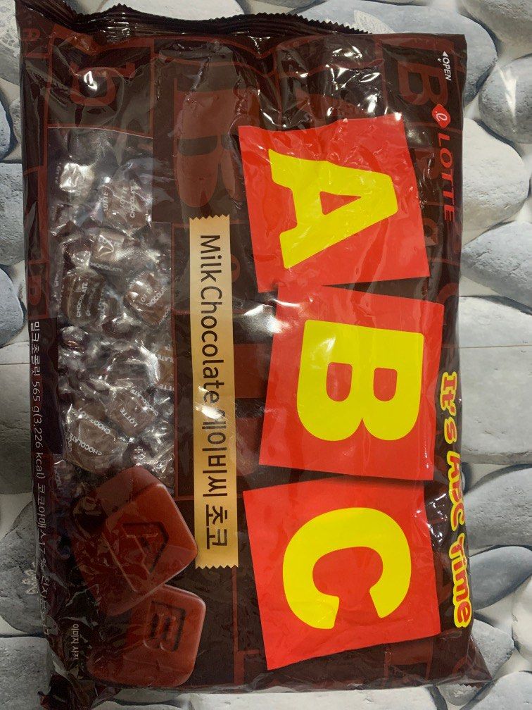 ABC Milk Chocolate, Food & Drinks, Other Food & Drinks on Carousell