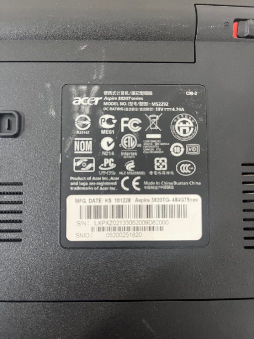 Win 10 ACER laptop MS2292 for sell!, Computers & Tech, Laptops ...