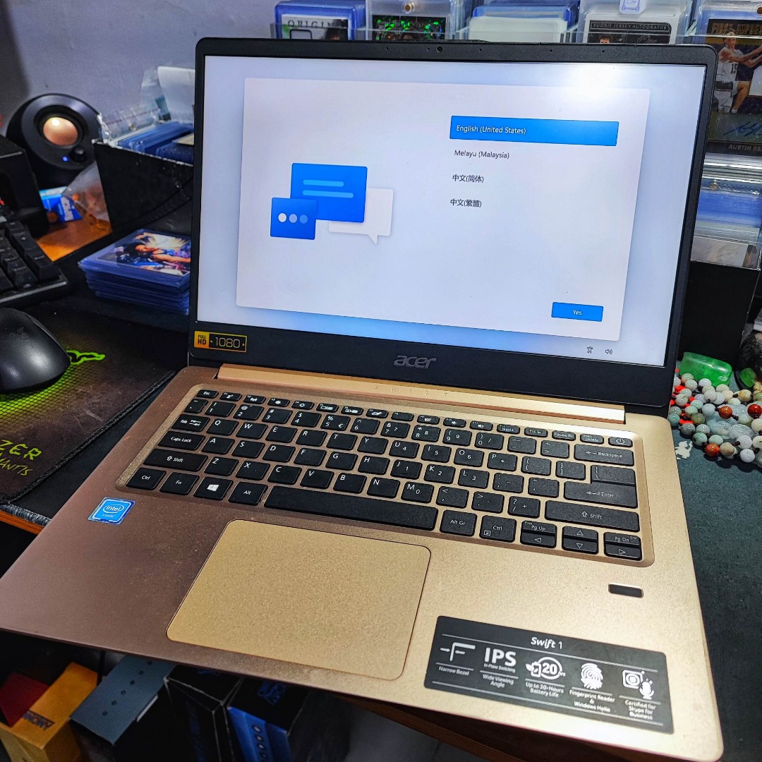 Acer Swift 1 SF114-32-C10N (GOLD), Computers & Tech, Laptops ...