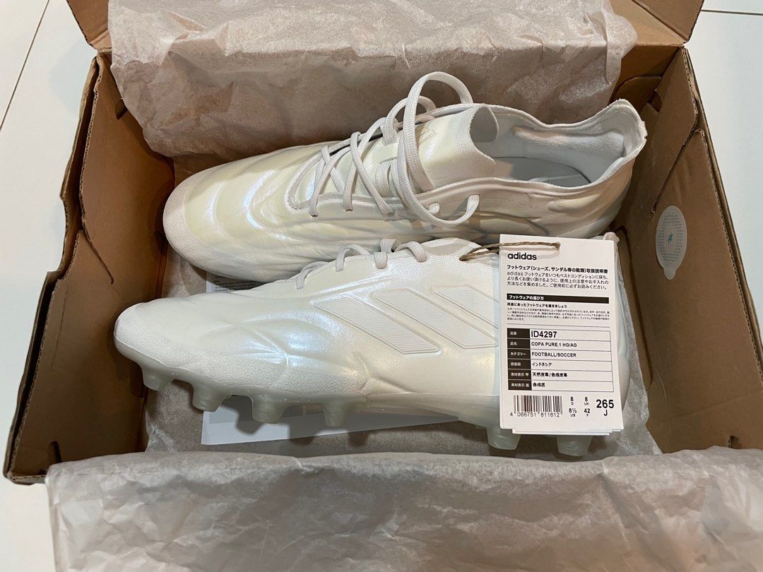 Adidas Copa Pure.1 HG/AG - Pearlized, Men's Fashion, Footwear, Boots on ...