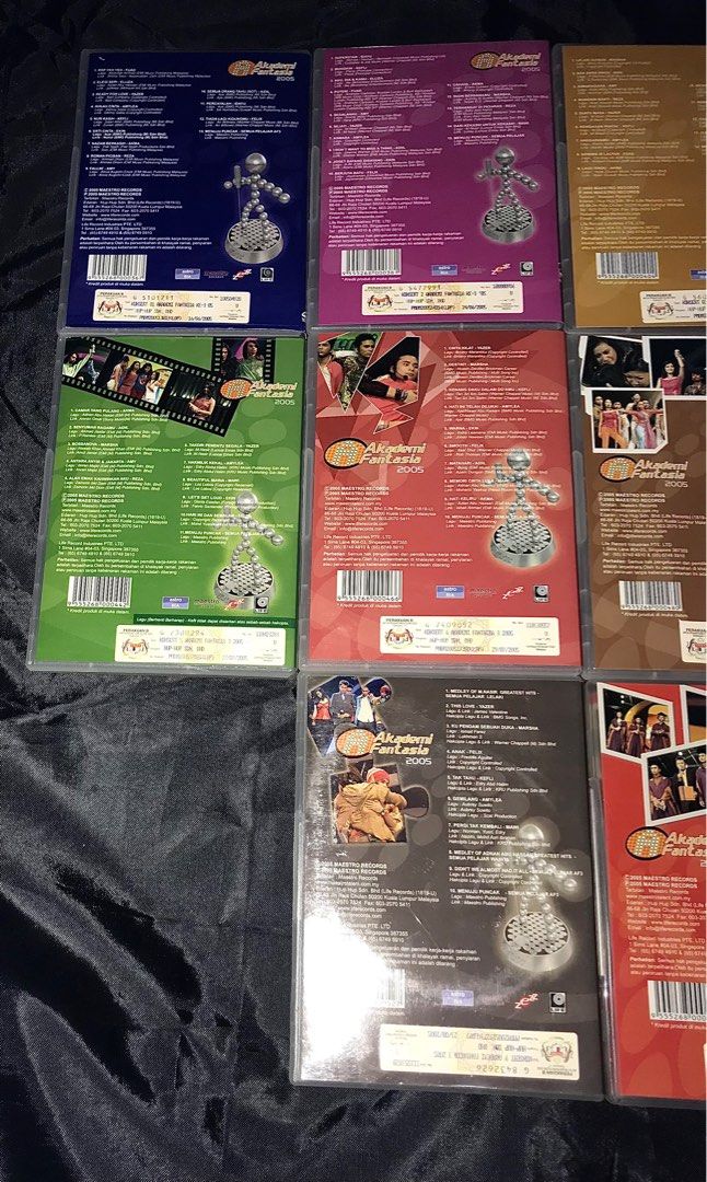 AF AKADEMI FANTASIA 2005 KONSERT 1 TO 10 VCD VIDEO CD SET, Hobbies & Toys, Music & Media, CDs ...