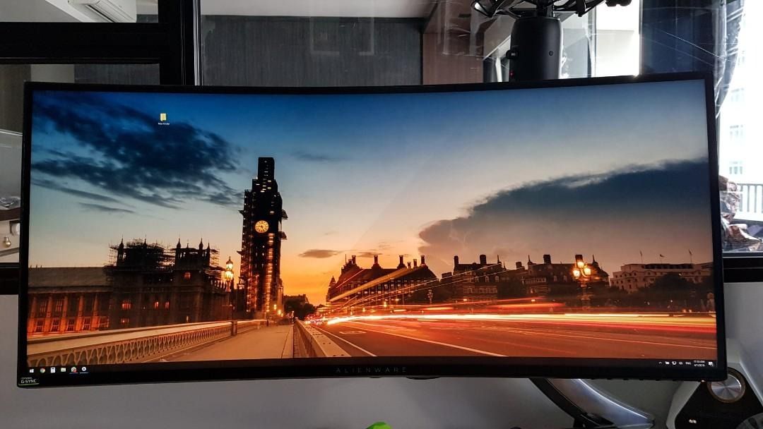 Alienware AW3418DW 120HZ Ultrawide IPS 3440x1440 1440p G-Sync Gaming ...