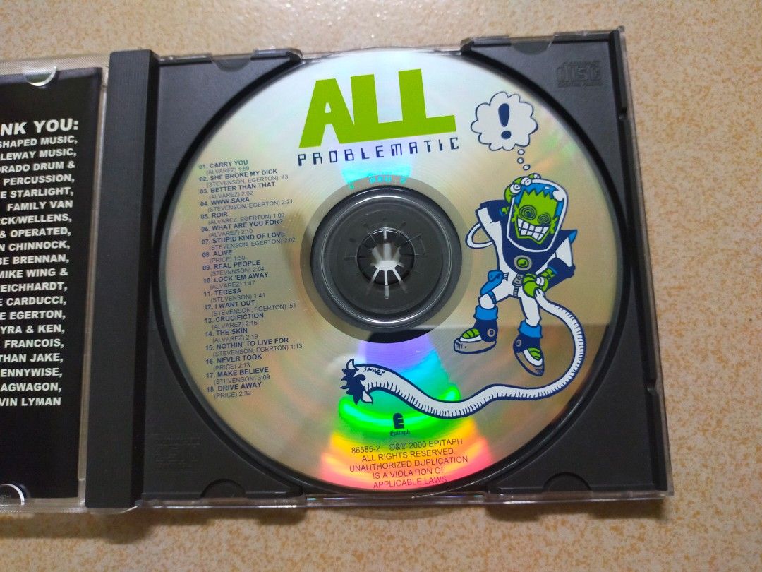 All - Problematic, Hobbies & Toys, Music & Media, CDs & DVDs on Carousell