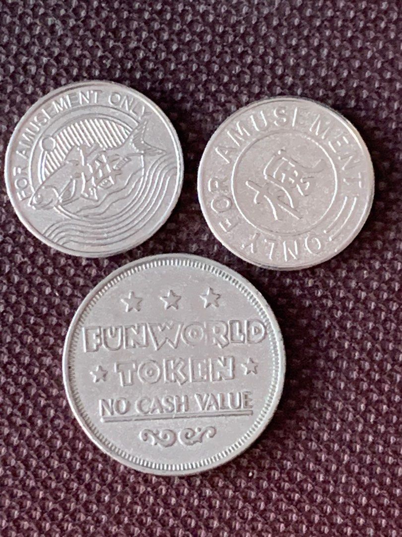 Amusement Token 3pcd, Hobbies & Toys, Memorabilia & Collectibles ...
