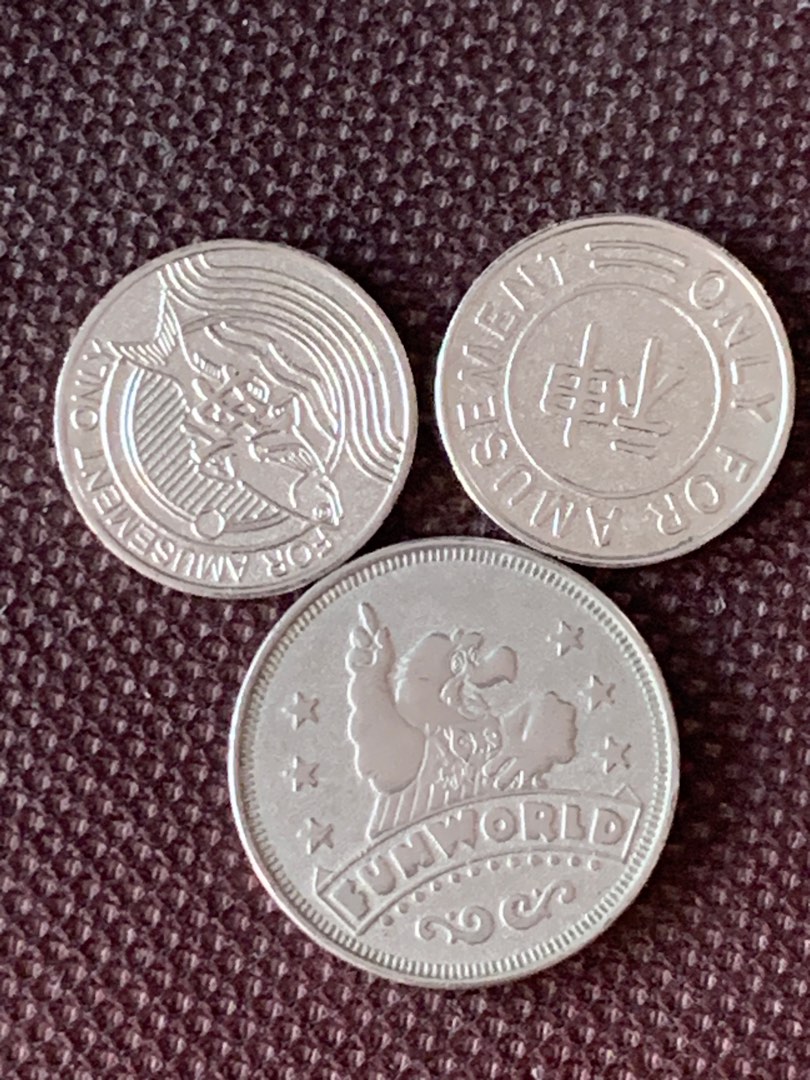 Amusement Token 3pcd, Hobbies & Toys, Memorabilia & Collectibles ...