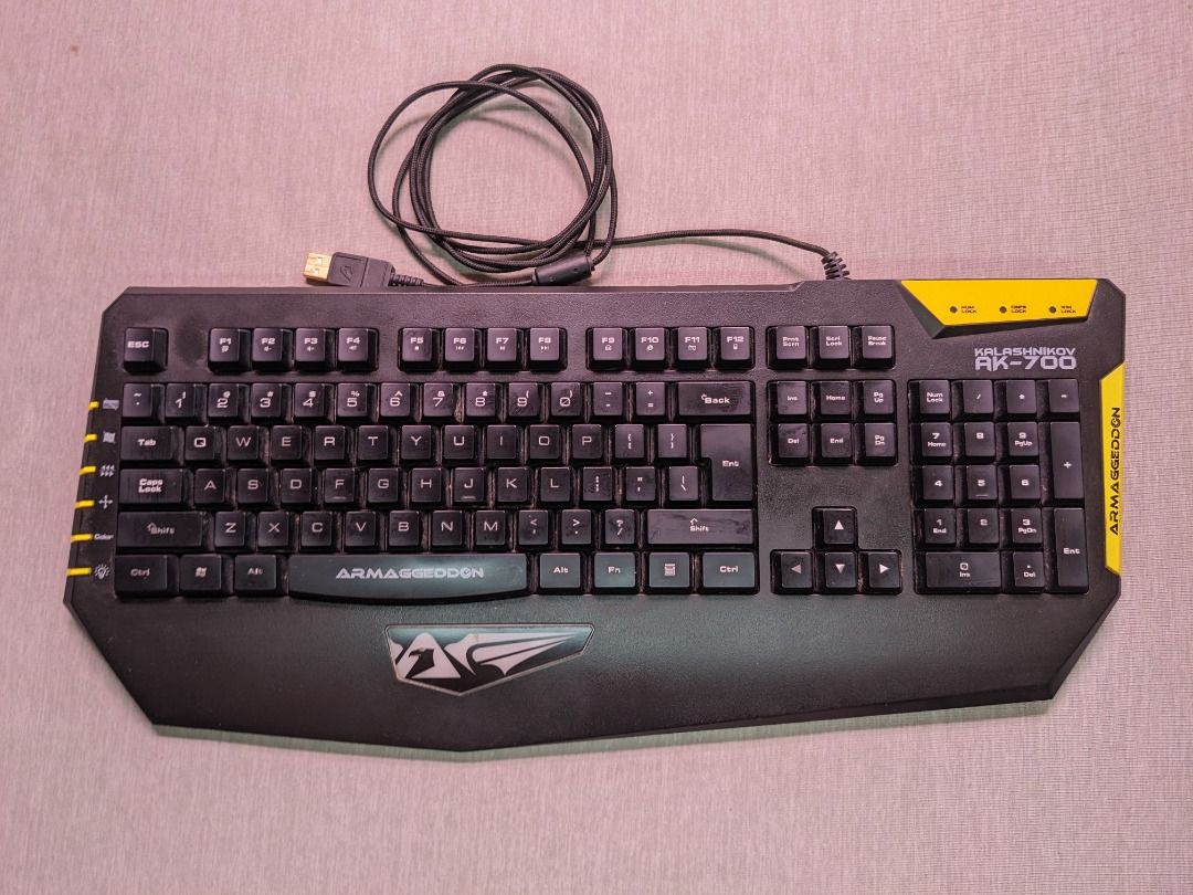 Armaggeddon AK-700 Wired Keyboard, Computers & Tech, Parts ...