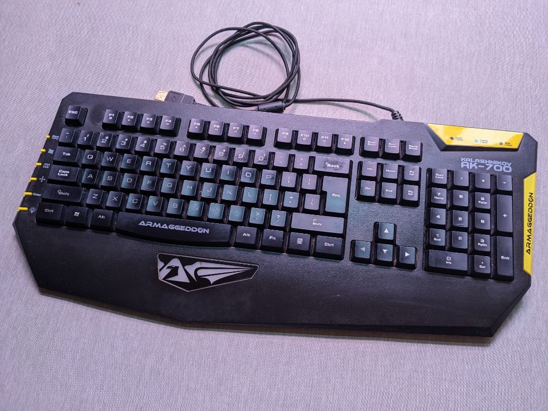Armaggeddon AK-700 Wired Keyboard, Computers & Tech, Parts ...