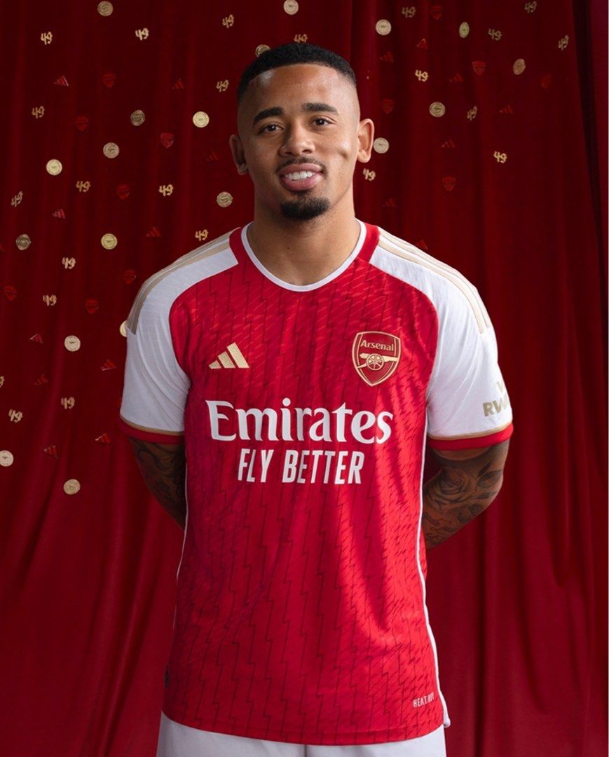 Arsenal Home Kit 23/24, Men's Fashion, Activewear on Carousell