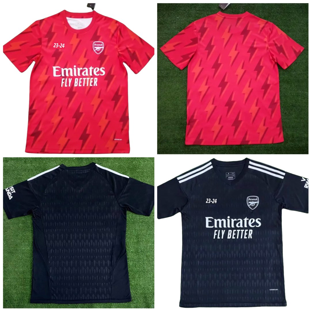 Arsenal Jersey 23-24 Fan version Football Jersey, Men's Fashion, Tops ...