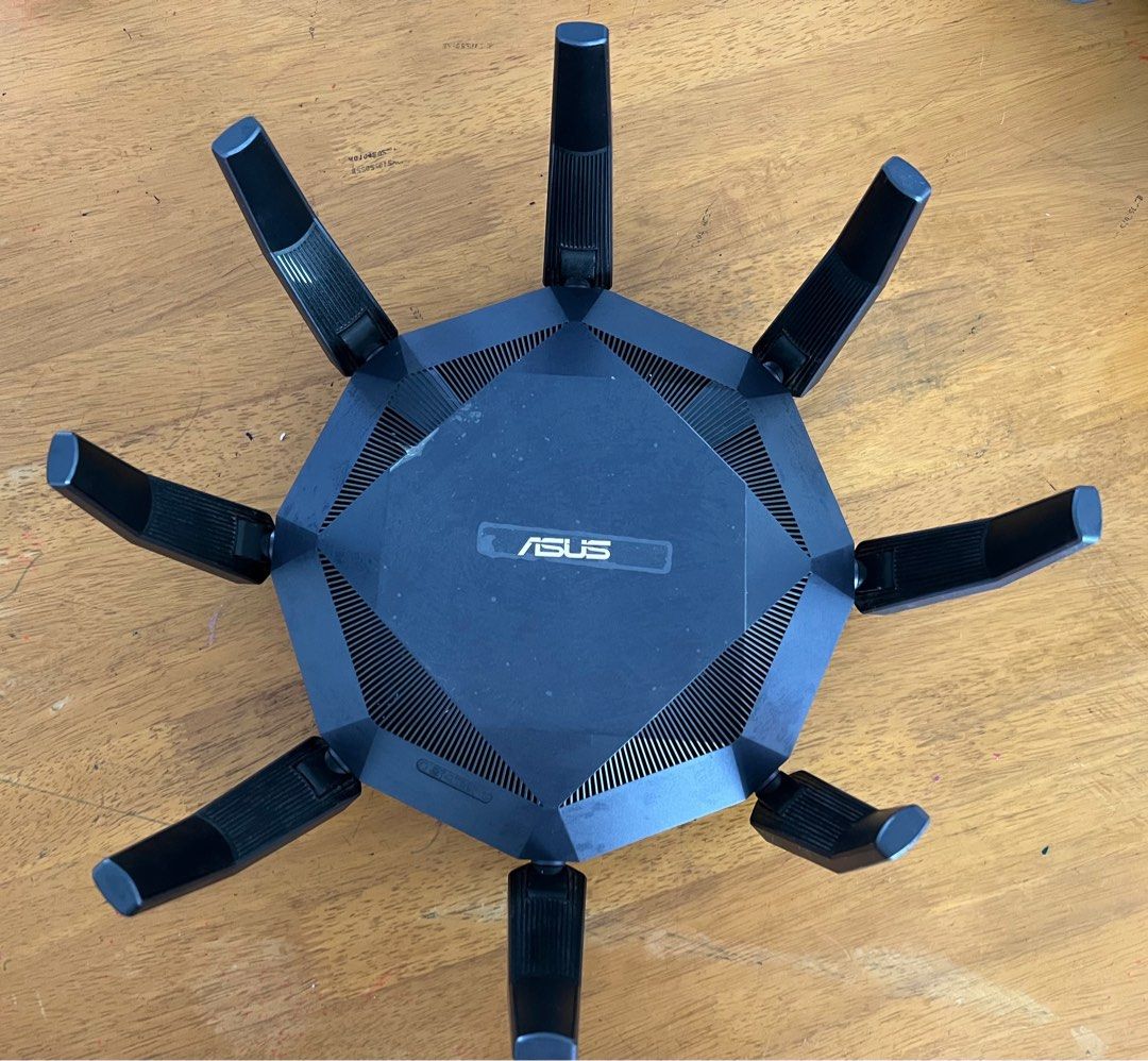 Asus AX-89X AX6000 Dual Band WiFi6 Gaming Router, Computers & Tech ...