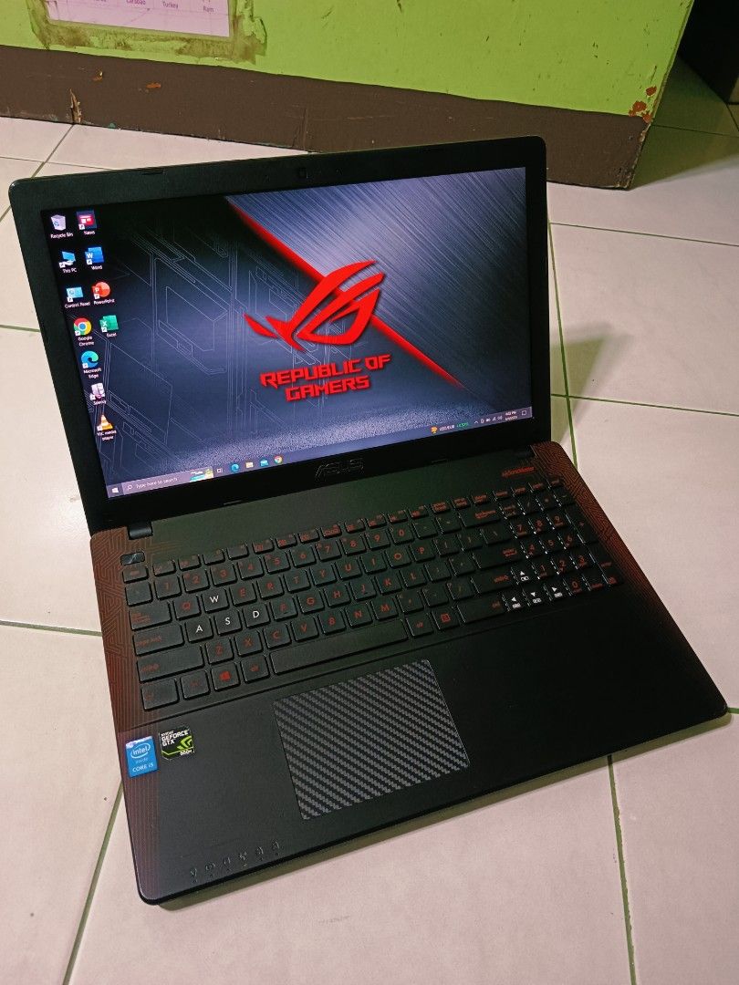 ASUS GAMING CORE I5 8GB RAM 256GB SSD NVIDIA GEFORCE GTX 950M LAPTOP ...